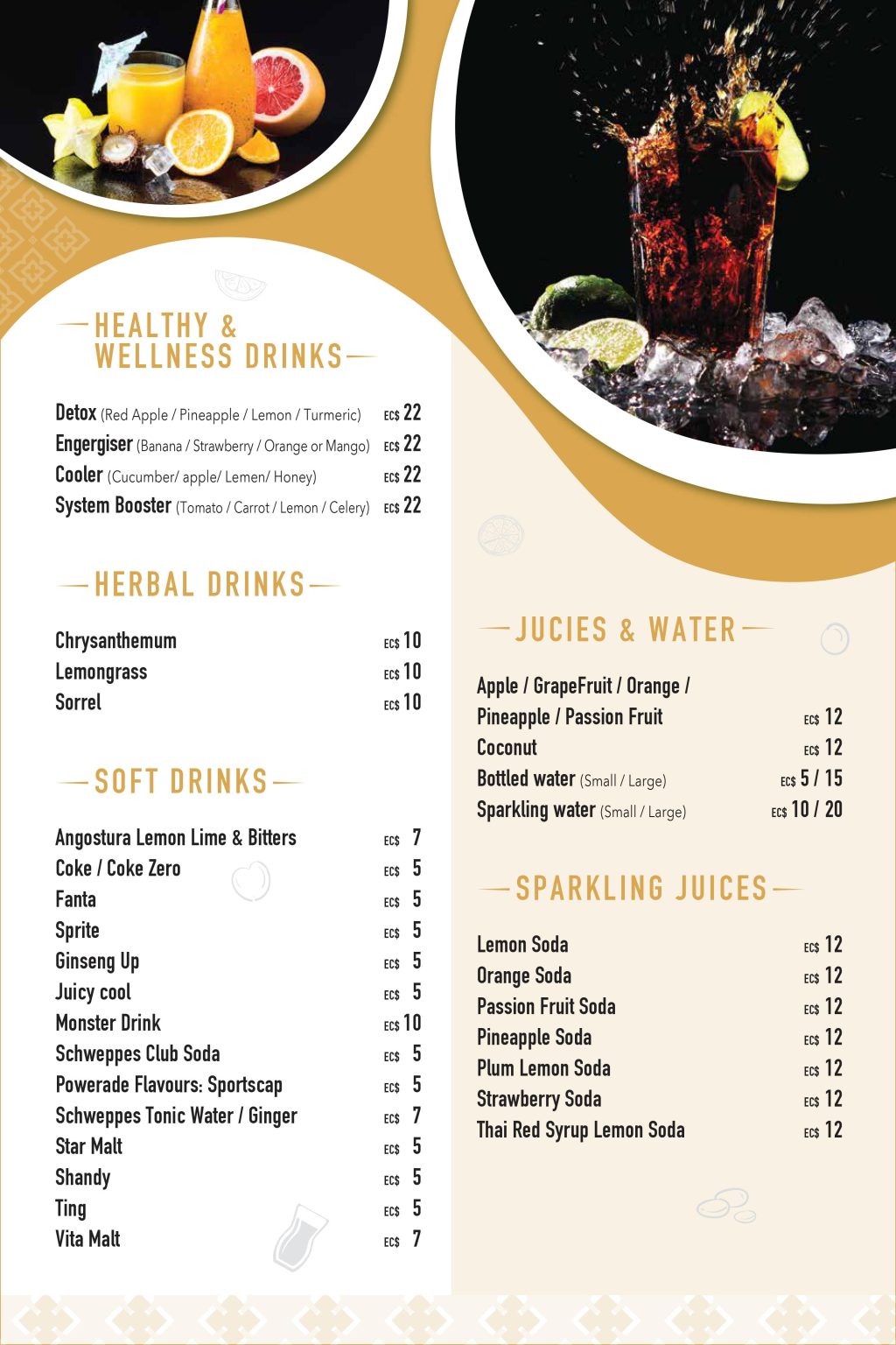 Menu - Khun Thai Restaurant