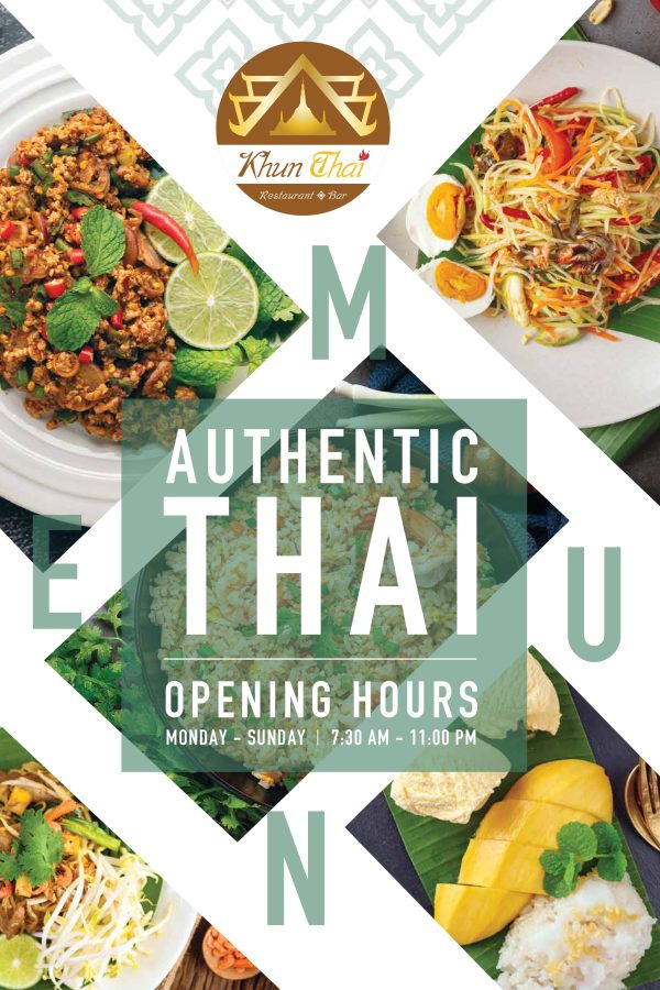 Menu - Khun Thai Restaurant