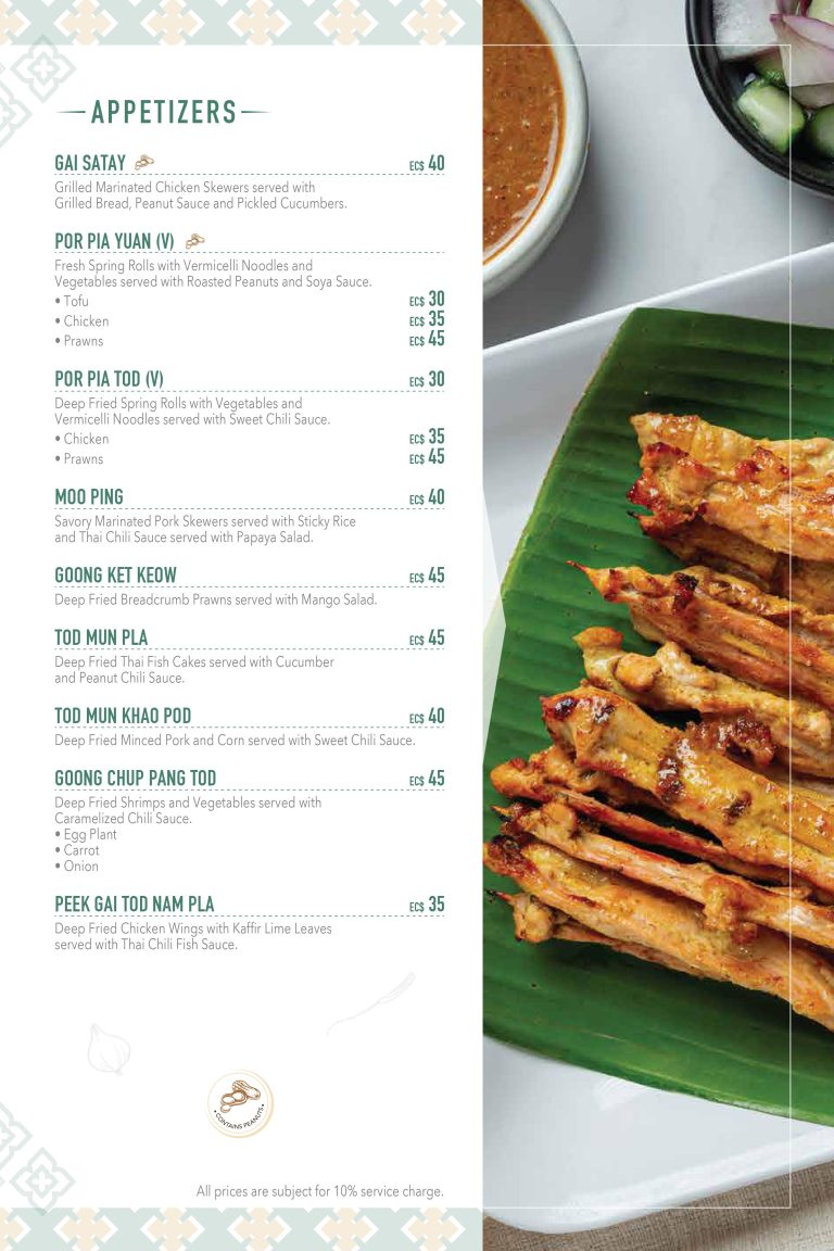 Menu – Khun Thai Restaurant