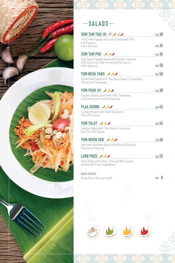 Menu - Khun Thai Restaurant